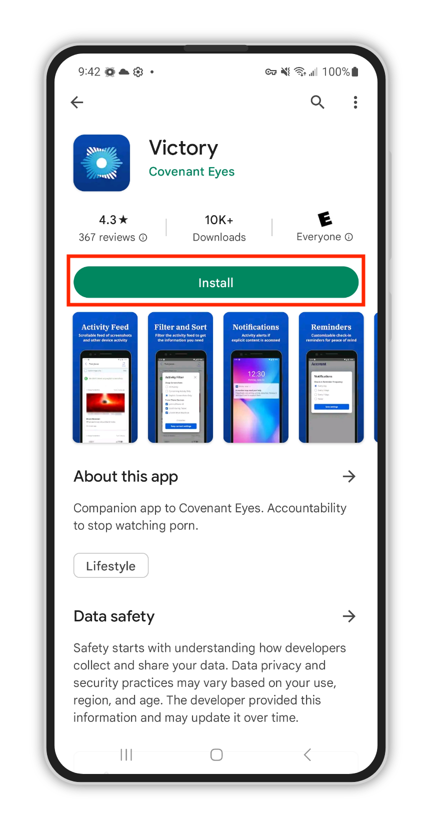 How do I install the Victory app? – Covenant Eyes Service Center