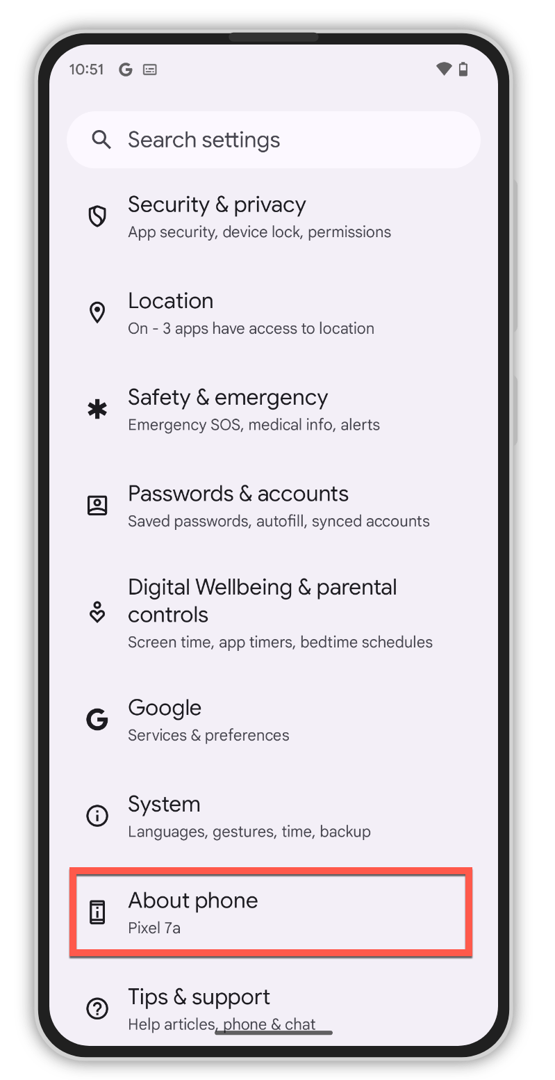 How do I find the operating system version on an Android™? – Covenant ...