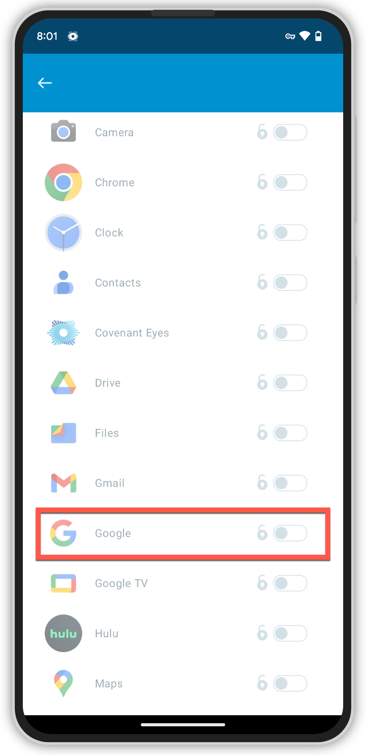 How do I set up App Locking on an Android™? – Covenant Eyes Service Center