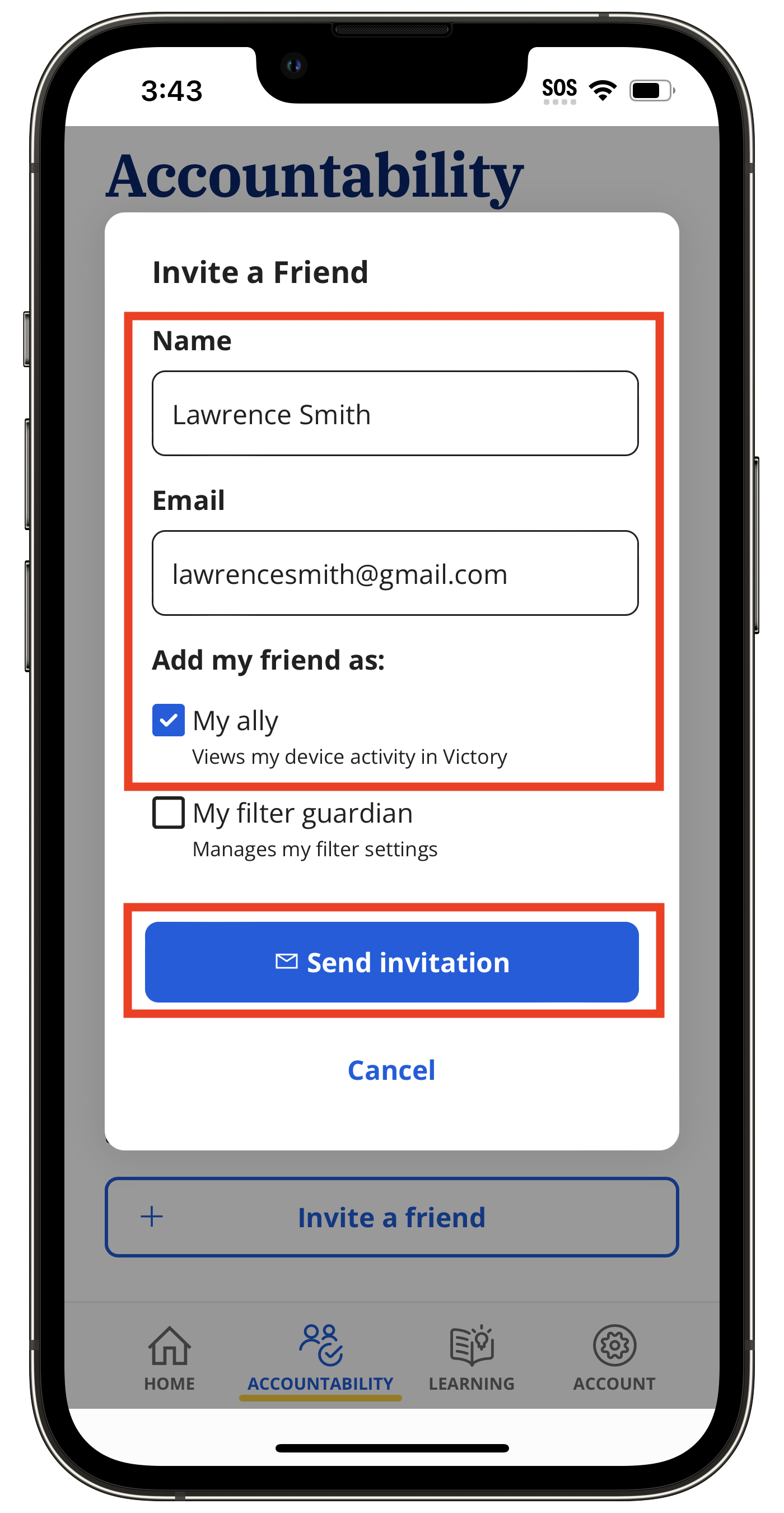 How do I add an ally? – Covenant Eyes Service Center