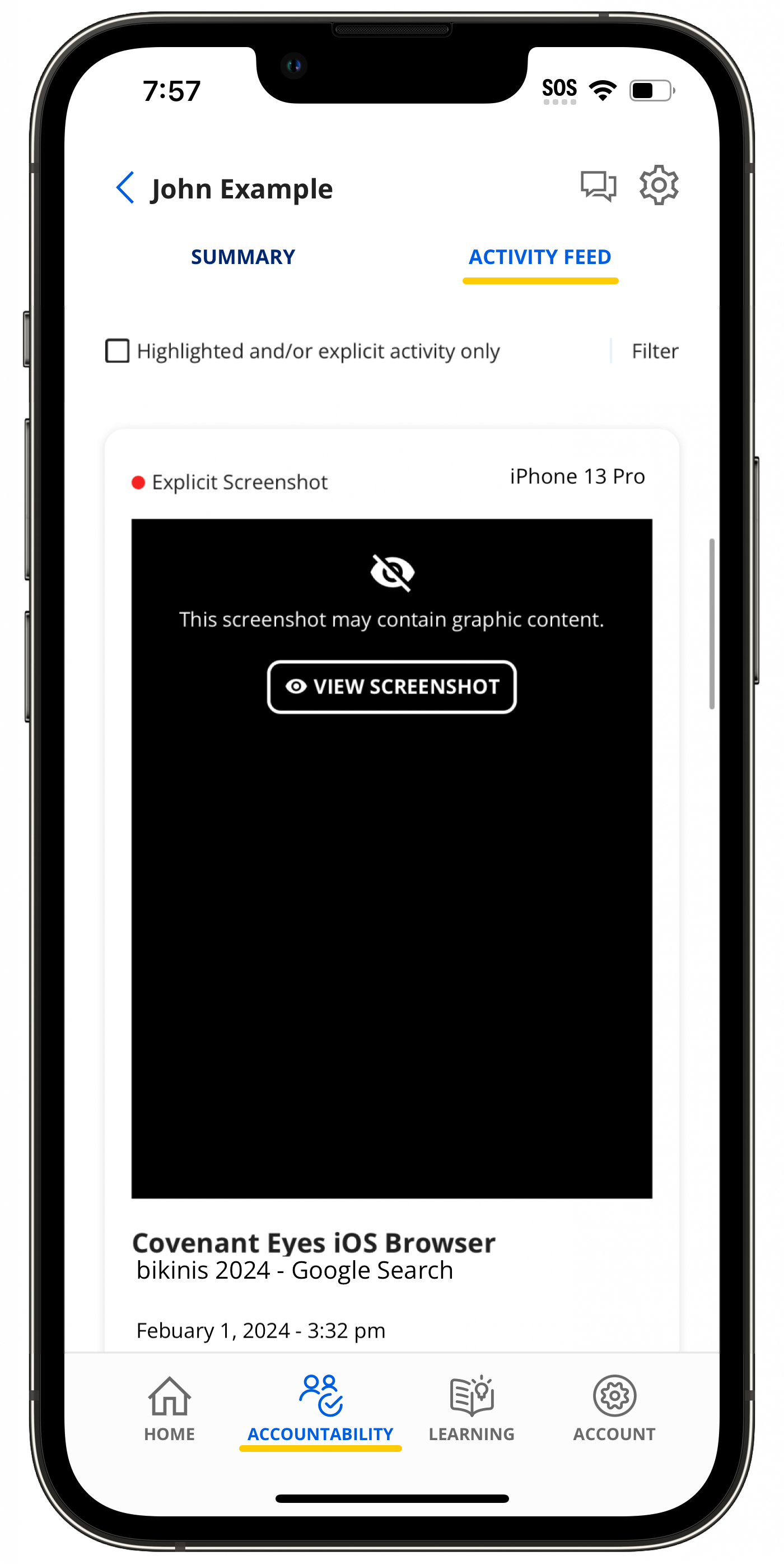 What are Recap, Highlighted Activity, & Explicit Screenshots ...