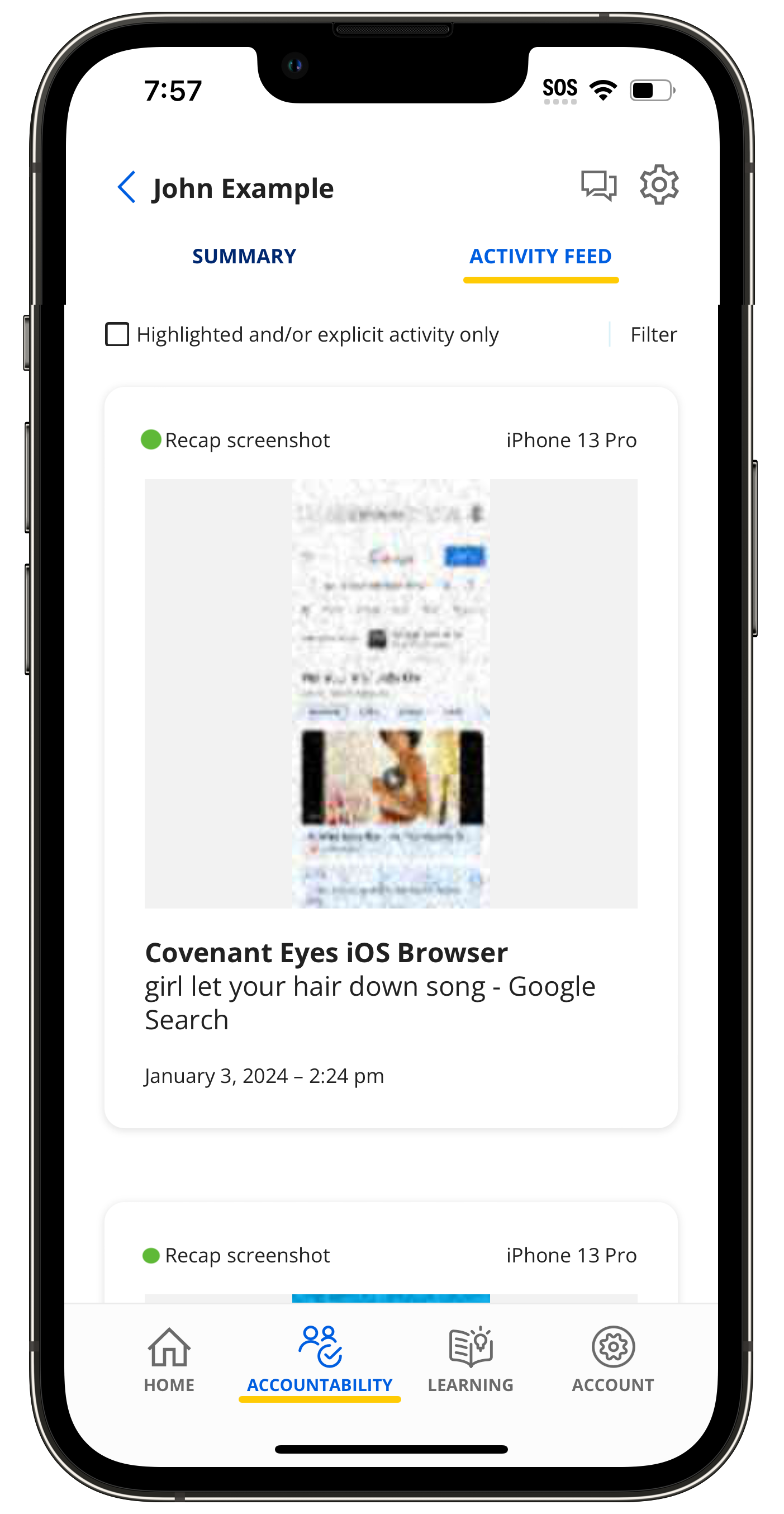 What is the Activity Feed in the Victory app? – Covenant Eyes Service ...