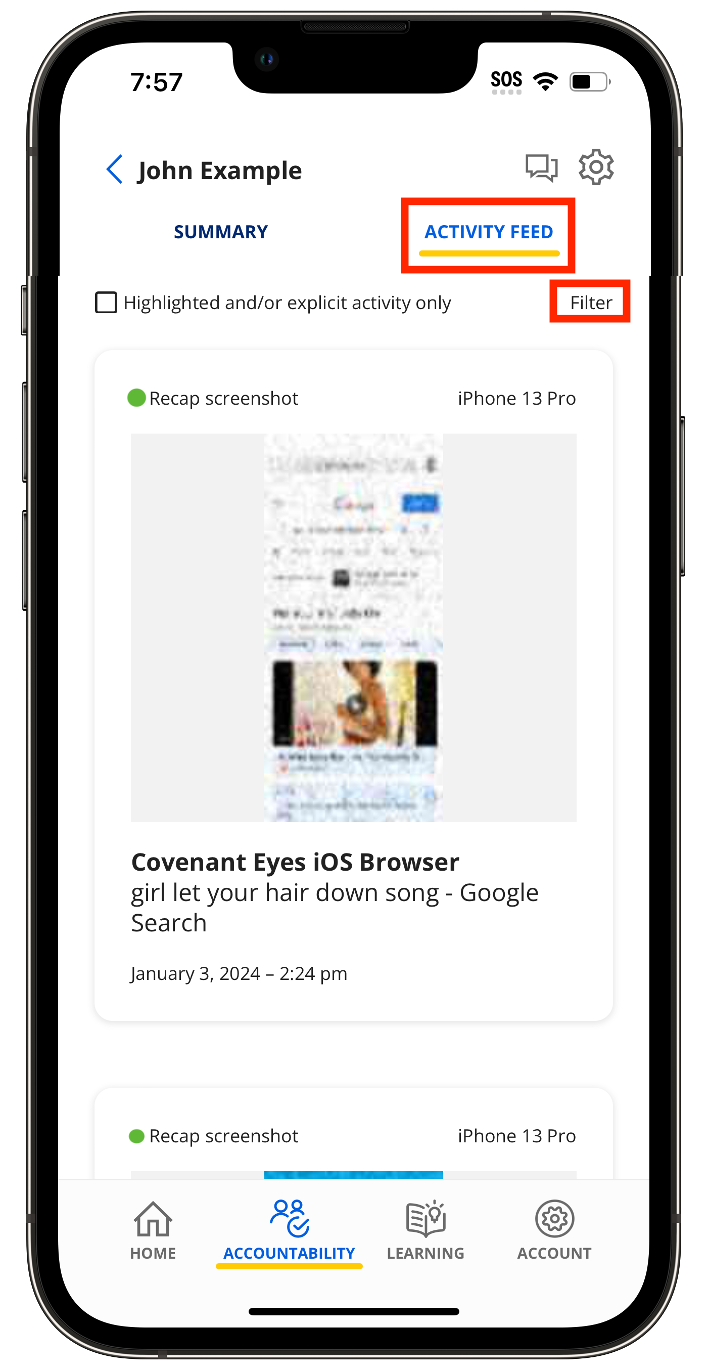 What is the Activity Feed in the Victory app? – Covenant Eyes Service ...
