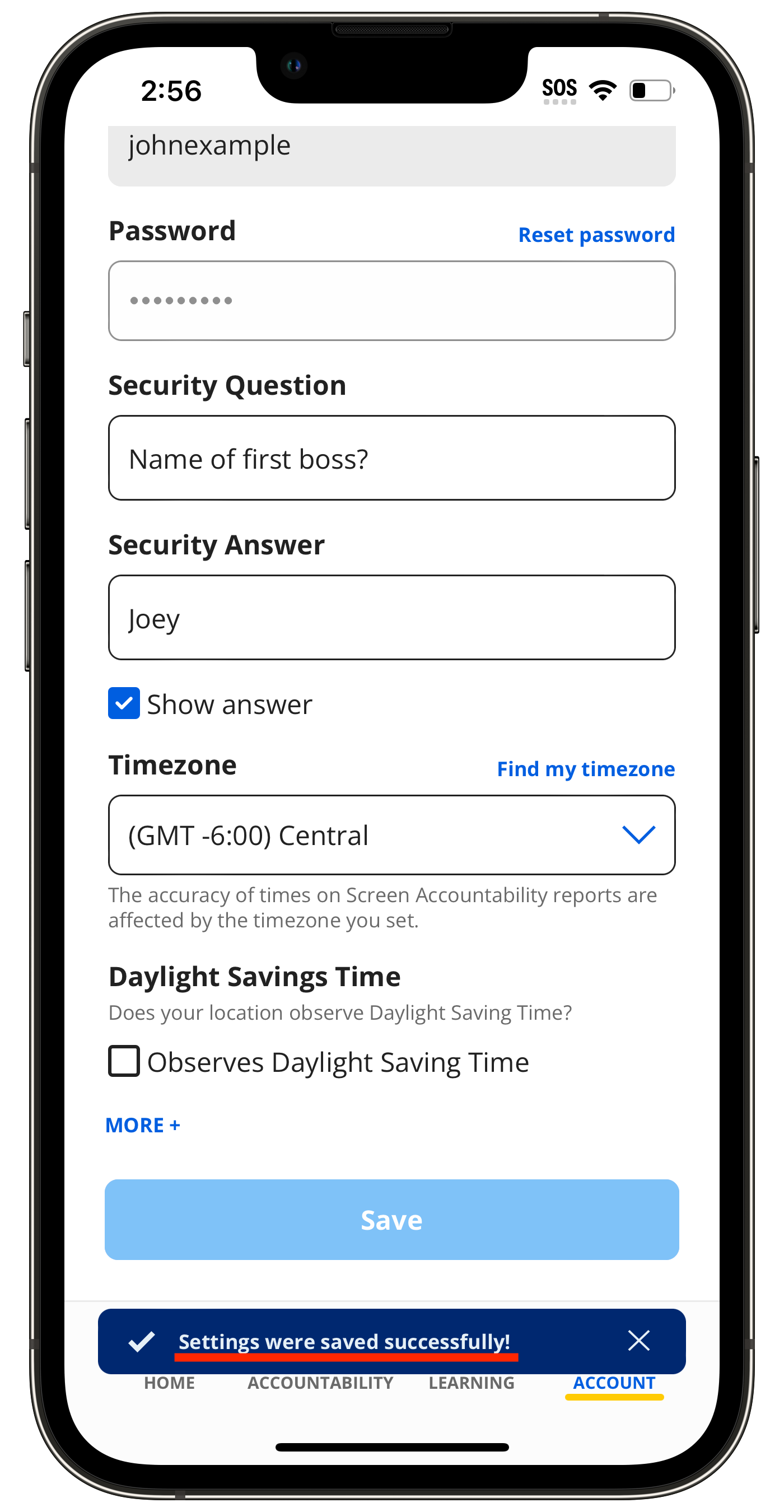 How do I update my security question and answer? – Covenant Eyes ...