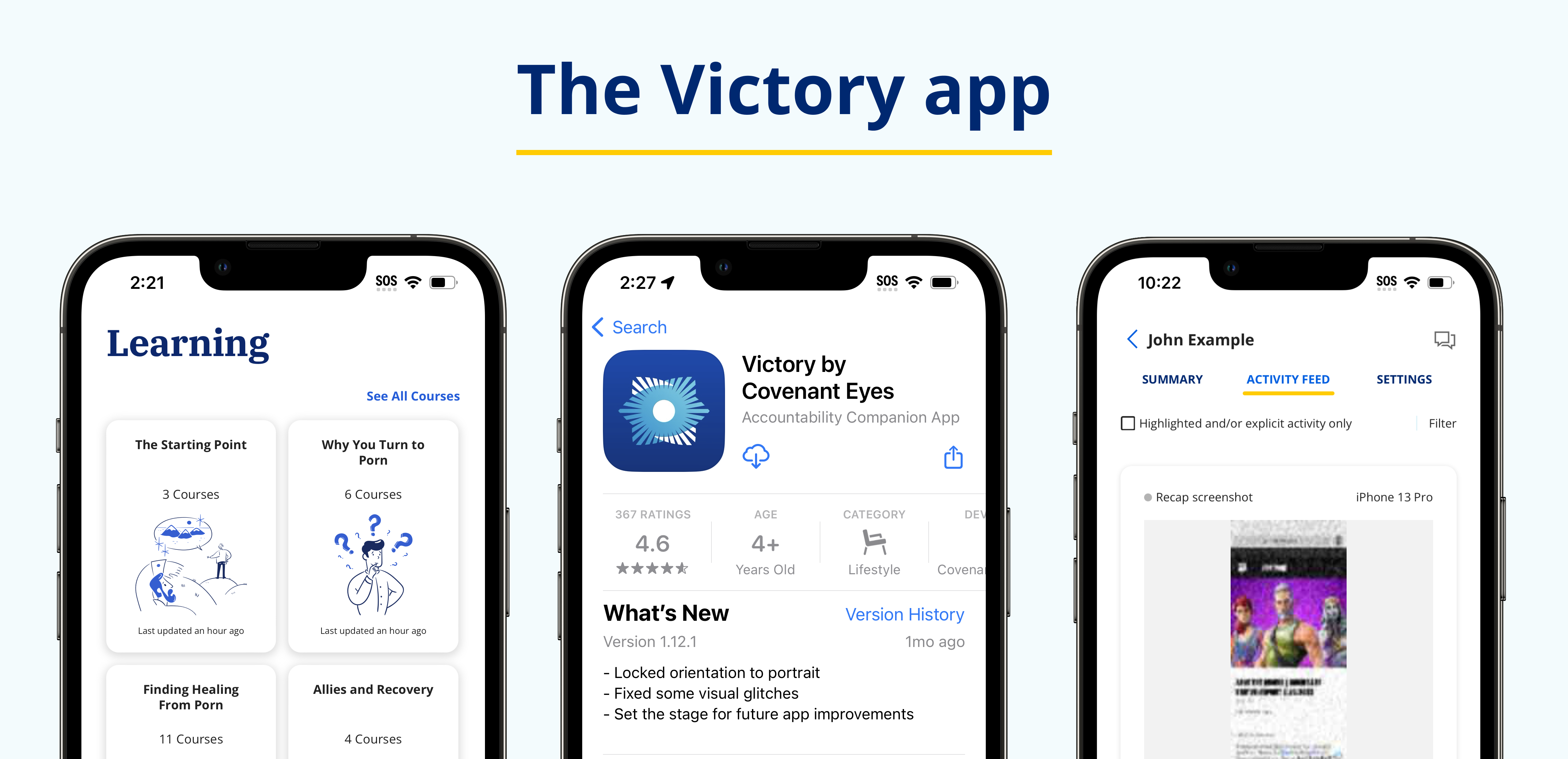 What is the Victory app? – Covenant Eyes Service Center