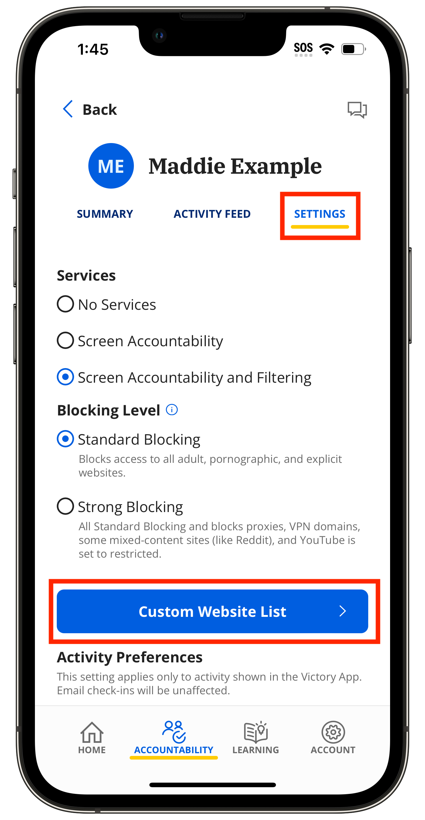 How do I remove a website from the Custom Website List? – Covenant Eyes ...