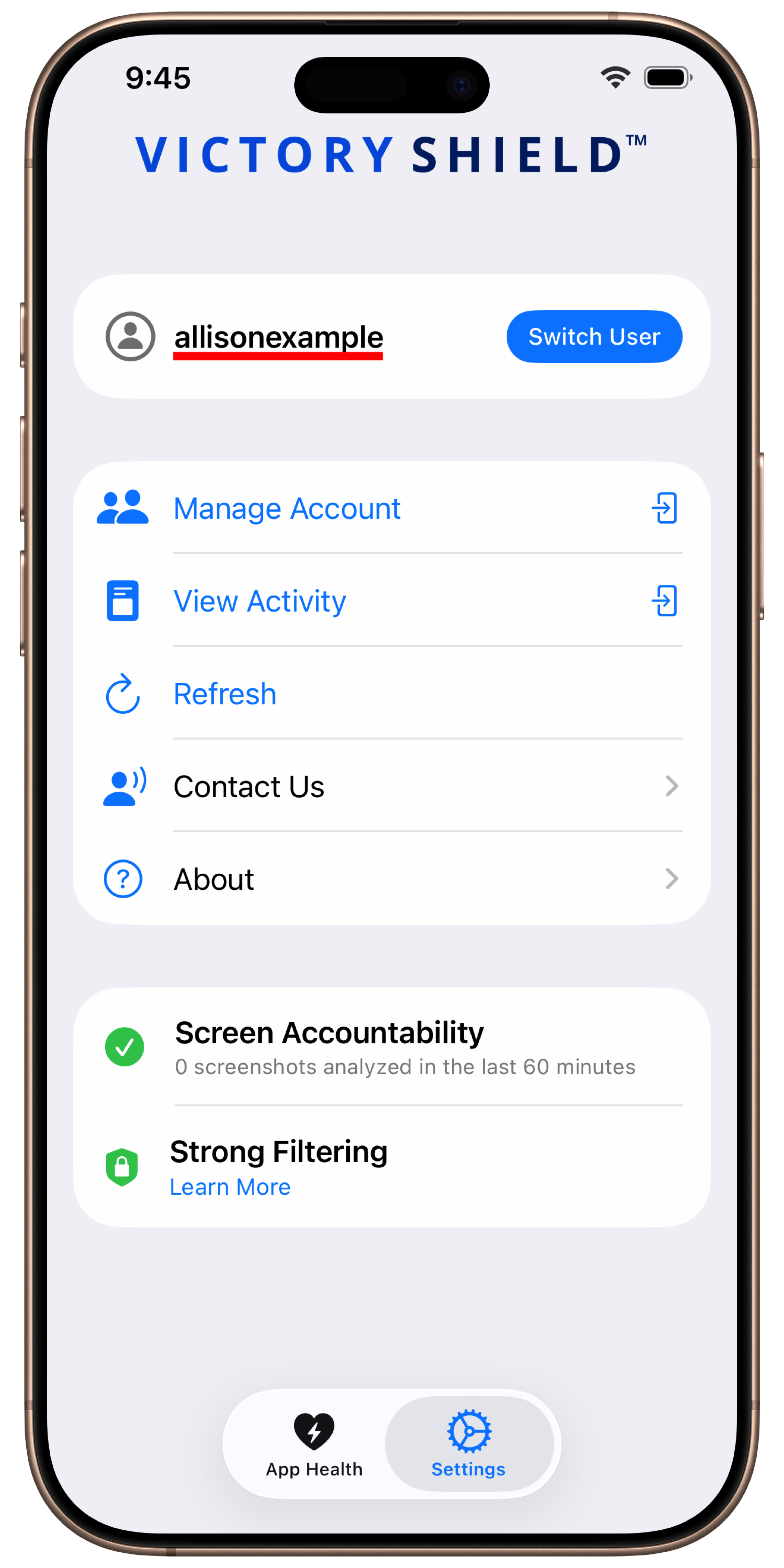How do I switch the Victory Shield™ user on an iPhone®? – Covenant Eyes ...