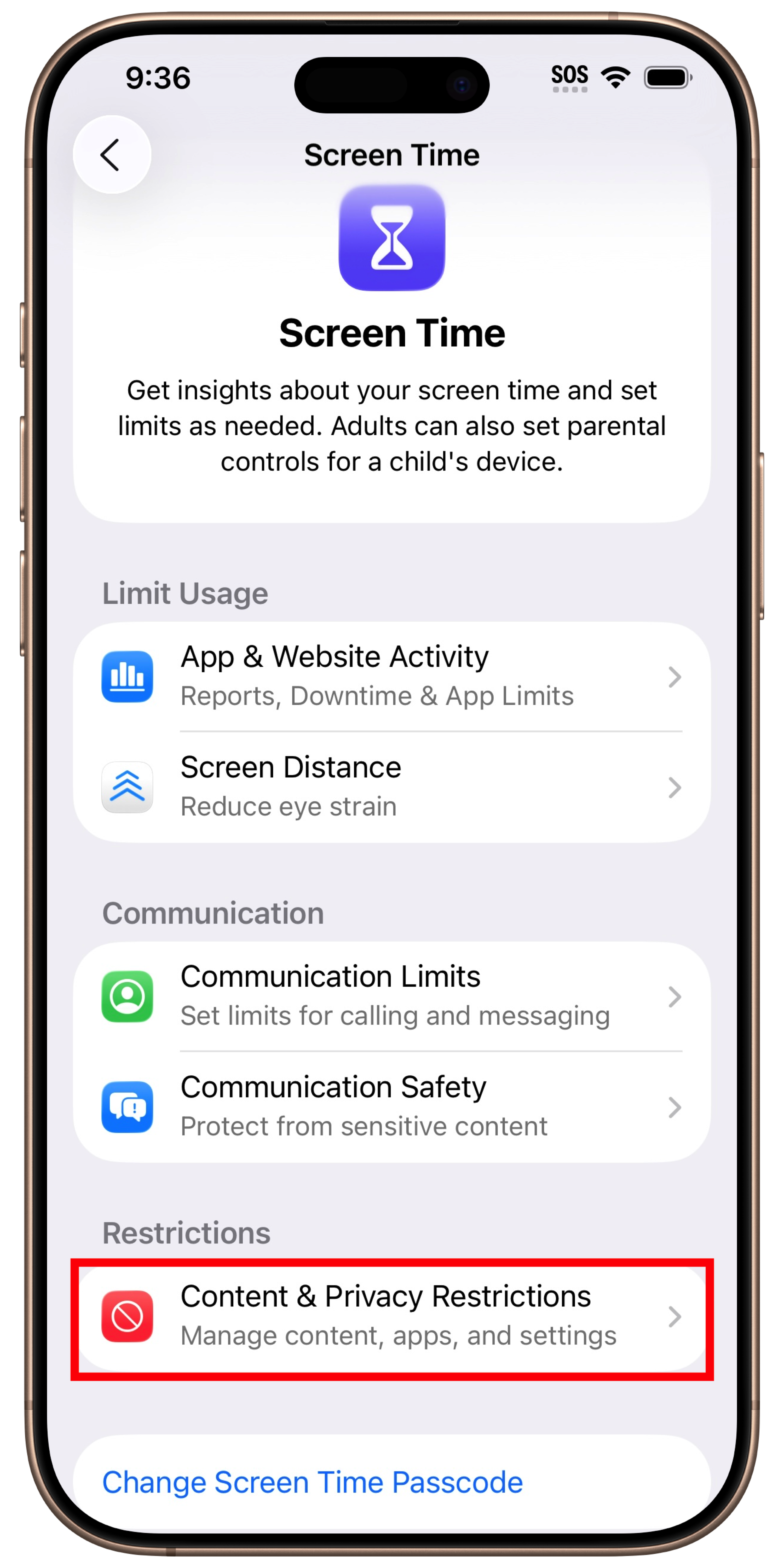 How do I turn on the App Store® in Screen Time so I can update Victory ...