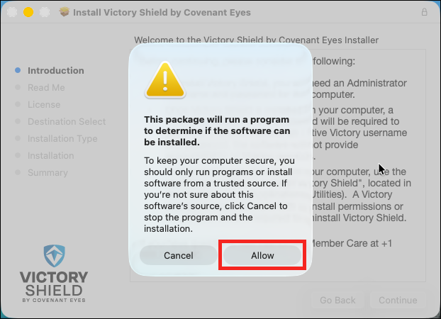How do I install Victory Shield™ on a Mac®? – Covenant Eyes Service Center